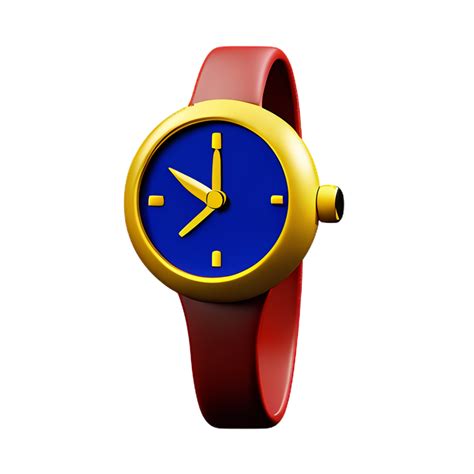 Watch 3d Rendering Icon Illustration 28584836 Png