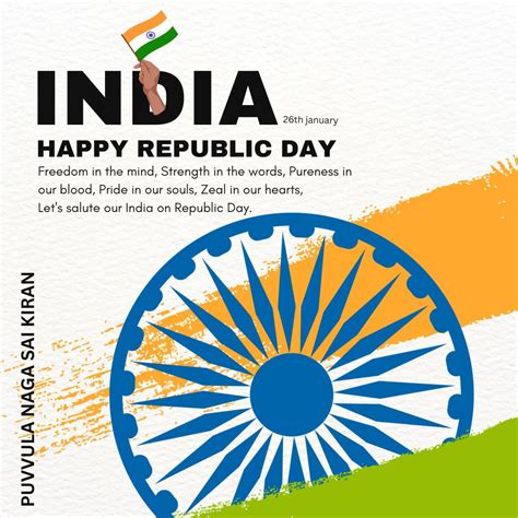 Naga Sai Kiran Puvvula On Linkedin Republicday India