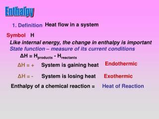 PPT Enthalpy PowerPoint Presentation ID