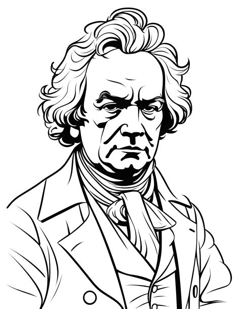 Classical Composer Portrait Sketch Free Download Ai Scribbles