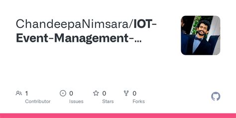 GitHub ChandeepaNimsara IOT Event Management System