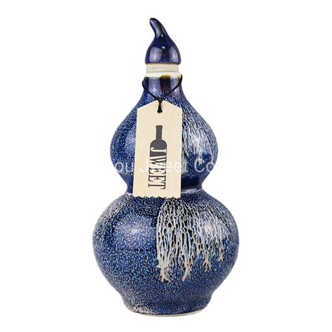500 Ml Empty Glaze Ceramic Liquor Bottle Glaze Ceramic Bottle And 500