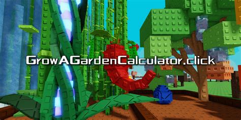 Grow A Garden Calculator Roblox Crop Value Tool