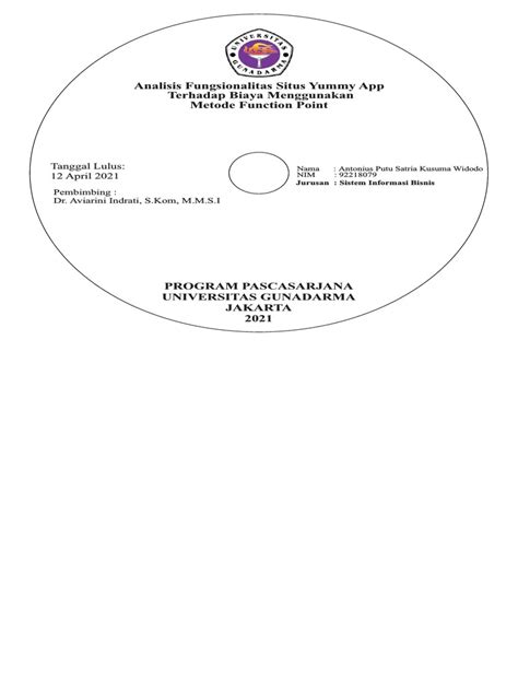 Label Cd Tesis Pdf