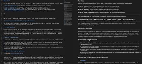 6 Best Markdown Editors For Note Taking And Documentation 2025
