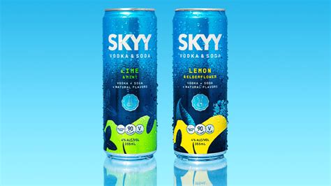 Skyy Vodka And Soda Canned Cocktails Prepared Foods