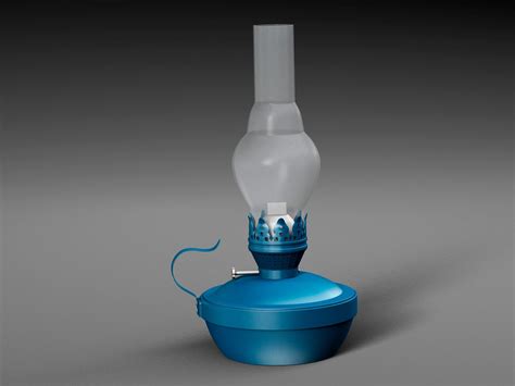 오래된 등유 램프 3d 모델 29 Obj Max Fbx C4d Free3d