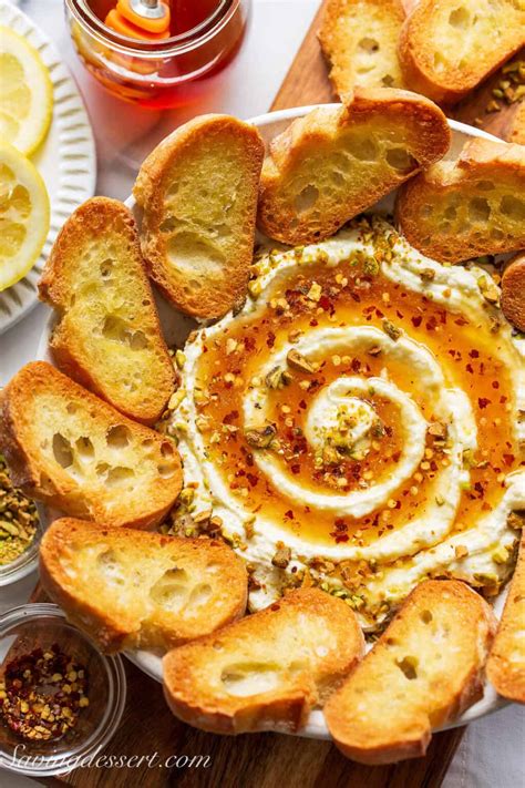Whipped Feta And Honey Saving Room For Dessert
