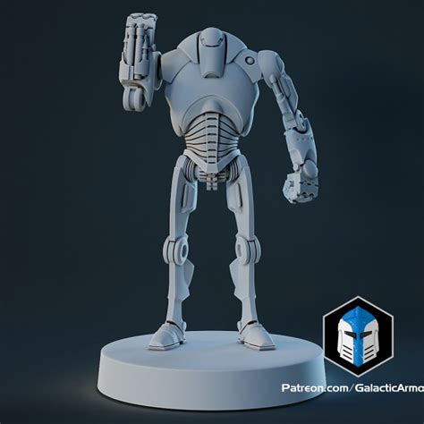 3d Printable 148 Scale Battle Droid Army B2 Class 3d Print Files