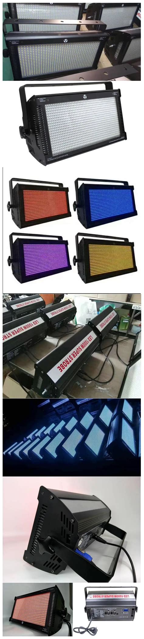 Strobe Light Stage Dmx Led Light 1000w Rgb Led Strobe With 5 Selections Buy Strobe Light