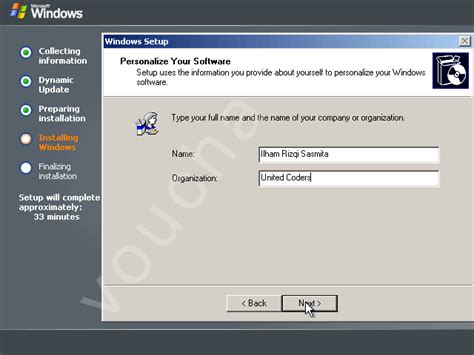 COCU SERVER INSTALLATION