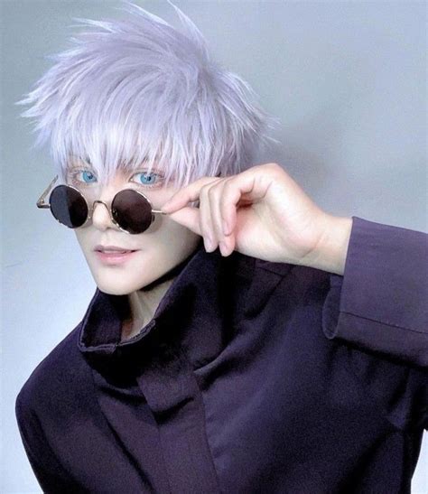 Gojo Satoru Retratos Cosplay Genial Cosplay Anime