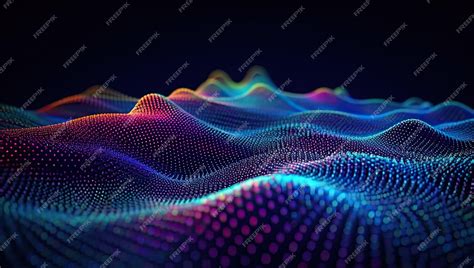 Premium Photo Network Big Data Flow Blockchain Data Ai Technology Digital Communication