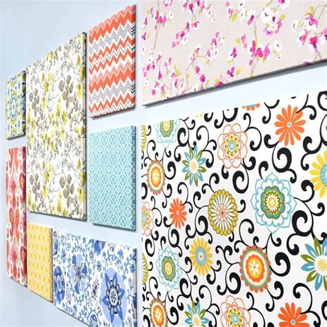 How To Make Fabric Wall Art Artofit