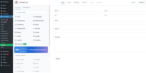Best WordPress Form Plugins In Compared