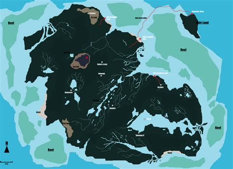 Godzilla Monsuta Island Map By Kaijuattack877 On Deviantart