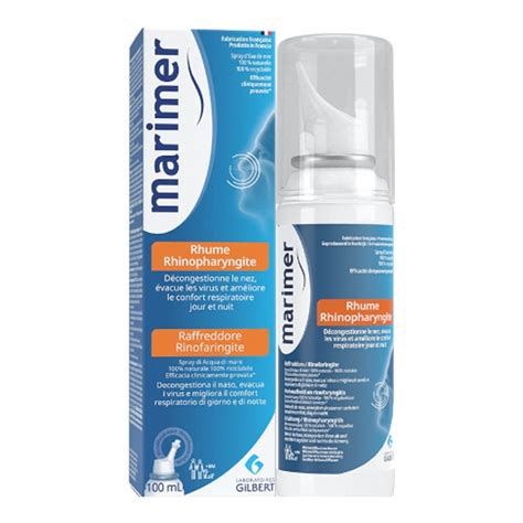 Спрей за нос Маример Хипертонична хрема Ефективно почистване при настинка и назофарингит Деца 0