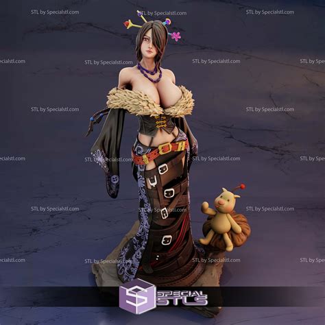 Lulu Sexy Final Fantasy Digital Sculpture SpecialSTL