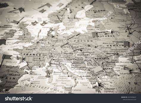 Labeled Political Map Of Europe