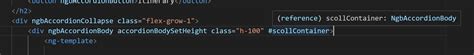 How To Access Elementref On The Ngbaccordionbody Issue Ng Bootstrap Ng Bootstrap Github