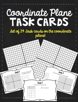 Coordinate Plane Task Cards By Brittney S Corner TpT