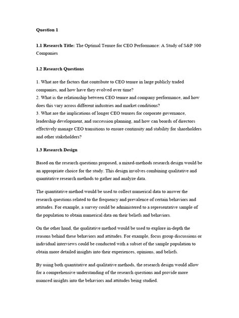 Quantitative Methods And Business Research Methodology Thapelo Pdf