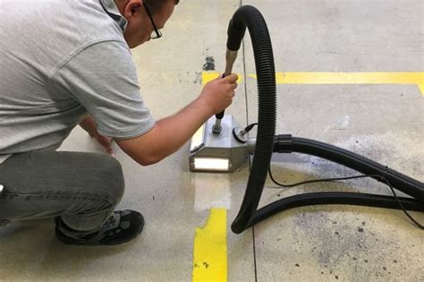 Removal Of Painted Floor Markings Eco Friendly With Systeco