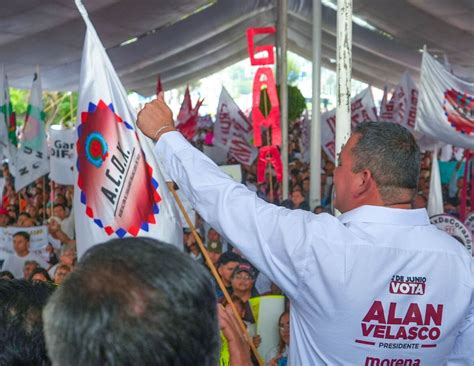Alan Velasco Dice Tener Apoyo En Campaña Electoral De Valle De Chalco