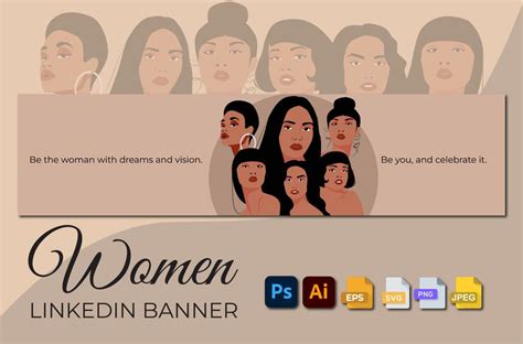 Editable Linkedin Banner Templates In PSD To Download