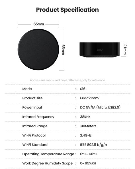 Avatto Tuya Wifi Ir Remote Control For Smart Home Devices