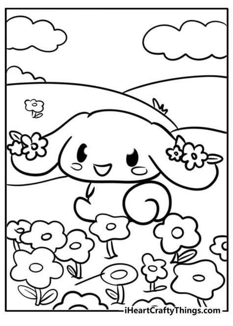Cinnamoroll Coloring Pages Summer