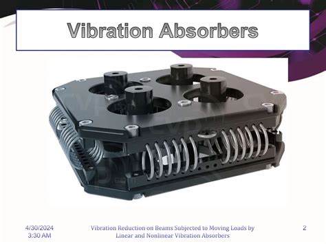 Vibration Reduction On Beams Subjected To Moving Loads By Linear And Nonlinear Vibration