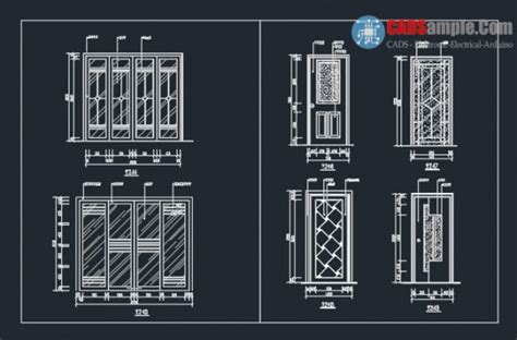 Door Detail Block Autocad Dwg 1 Cadsamplecom Free Dwg Cad File