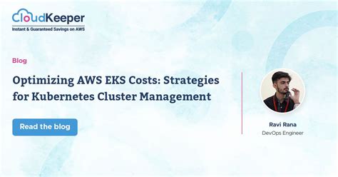 Cloudkeeper On Linkedin Optimizing Aws Eks Costs Strategies For Kubernetes Cluster Management