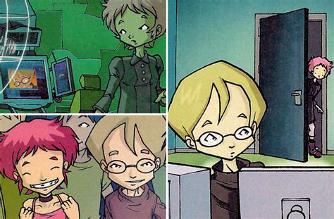 Code Lyoko Trash Aelita And Jeremie In The Comics