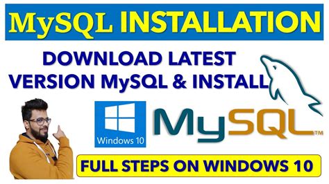 how to install mysql on windows 10 download and install mysql latest
