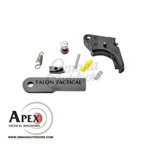 Apex Tactical Action Enhancement M P Curve Trigger Duty Carry Kit
