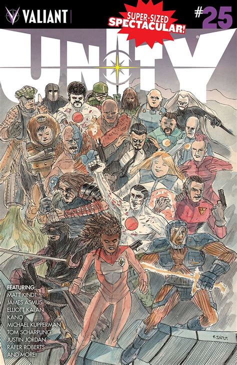 Comic Book Preview Unity 25 Bounding Into Comics Valiant Comics