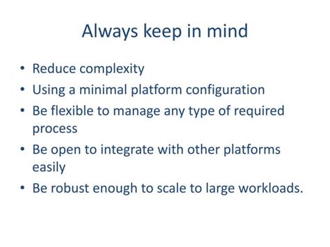 workflow a brief overview ppt