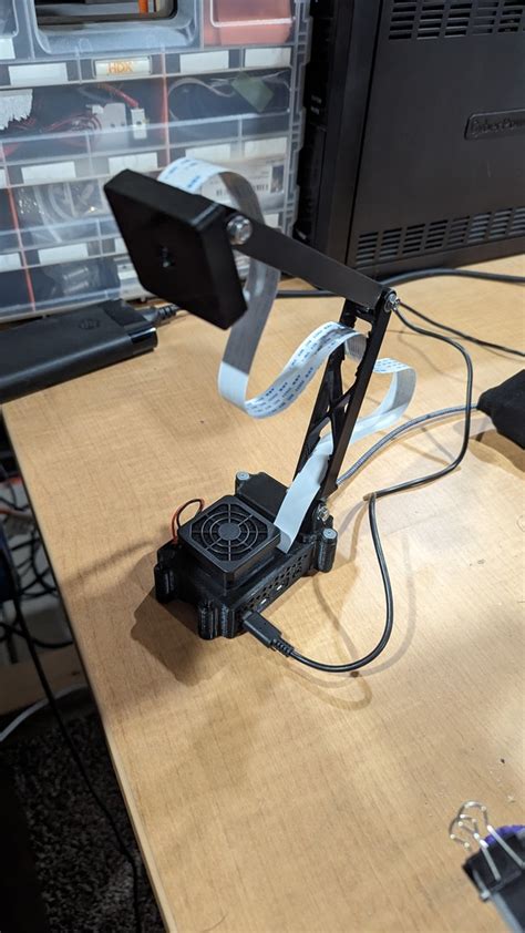 Raspberry Pi Case And Camera Mount By Rustythings Download Free Stl Model