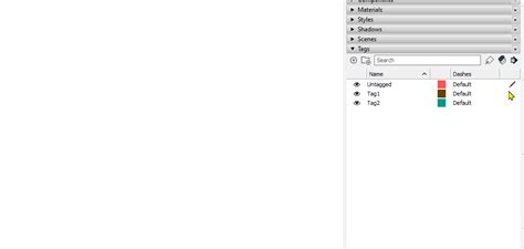 Can You Draw Model In A Tag Layer Rather Than Having To Assign Each Time You Create Something