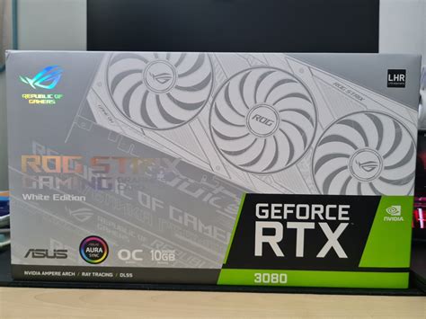 Asus Rog Strix Oc White Rtx Computers Tech Parts Accessories Computer Parts On Carousell