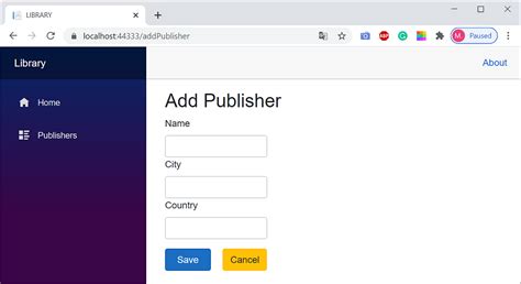 Blazor Server Single Table Crud Using Dapper M Ramadhan Informatics