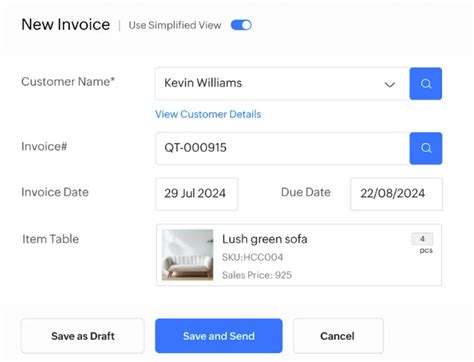 Zoho Invoice Price Features Reviews And Ratings Capterra India