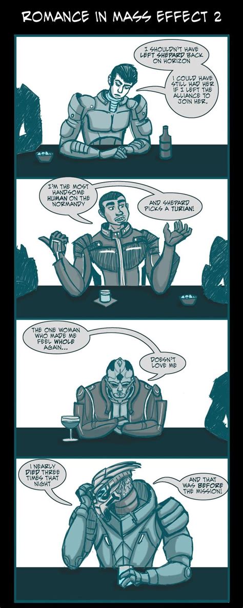 Me2 Aliens In Love By Aimo On Deviantart Mass Effect Funny Mass