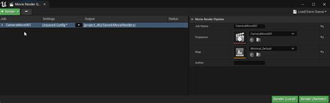 Command Line Rendering With Unreal Engine Movie Render Queue
