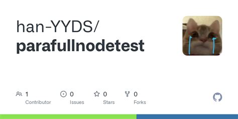 Github Han Yyds Parafullnodetest