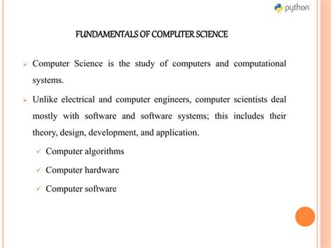 Unit 1 20acs04 Problem Solving And Programming Using Python Pptx