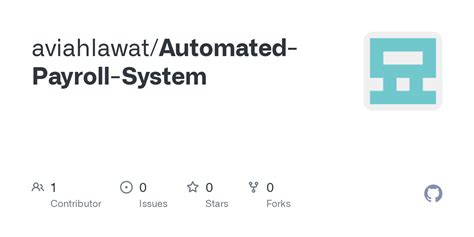 GitHub Aviahlawat Automated Payroll System