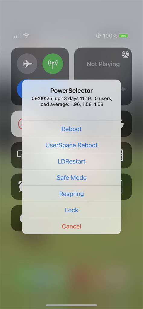 13 Days Uptime On Rootless After Removing Laetus And Amber… Its Like Night And Day R Jailbreak